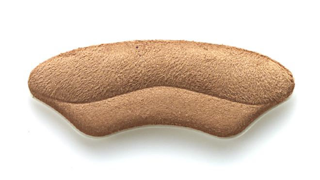 5 mm. thickness to improve shoe fit around heel